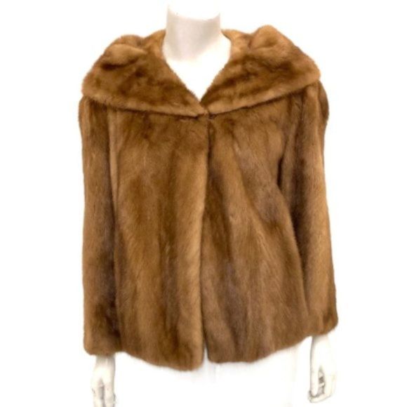 Vintage | Jackets & Coats | 96svintage Simpsons Fur Salon Glamorous ...